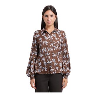 Fracomina Bluse mit Blumenprint - - Blouses & Shirts - Damen - Mehrfarbig - M