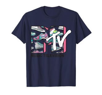 Giesswein Logo Music TV Sneaker Prints T-Shirt