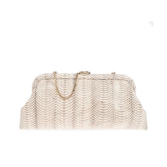 Jimmy Choo London Femme, Sacs, Beige, Taille: ONE Size Pochette Skylar