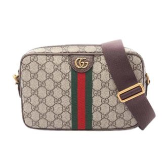 Gucci Pre-owned Sac bandouli&egrave;re Ophidia GG Supreme toile enduite - Homme - Pre-owned - Beige - Taille: ONE Size