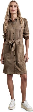 Street One Kleid in Velours-Optik