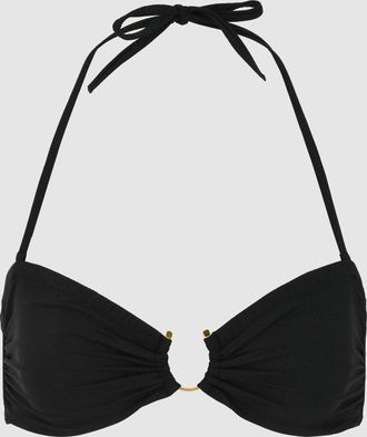 Beliza Haut de Maillot Flavia Lurex Noir