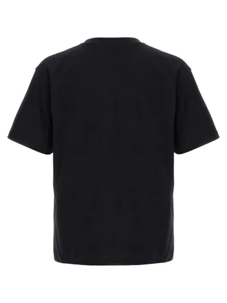 Valentino Garavani Logo-Print Cotton T-Shirt - Black