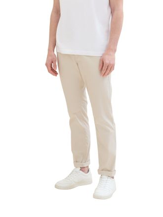 Tom Tailor Herren Regular Fit Basic Performance Hose, light cashew beige, 33/32