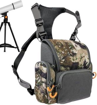 Generic Sac de poitrine dext&eacute;rieur - Multi-poches respirant, sac bandouli&egrave;re pour hommes, adolescents, adultes, randonn&eacute;e, aventure, observation des oiseaux, 