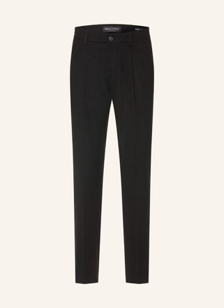 Marc O'Polo Marc Opolo Flanellhose Osby Tapered Fit schwarz