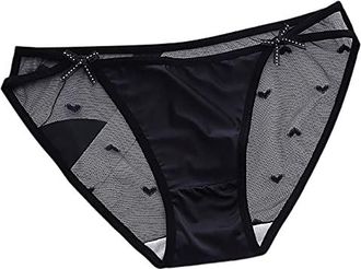 Generic Culotte sans Couture Femme Culotte Femme sans Couture Culotte Femme De Classique Triangle Unie Seamless Crotch Pur Taille Basse Brillant Sexy Confort 