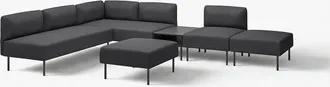 IKEA LILLEHEM 6er-Sitzelement mit Ablage