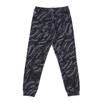 Octopus Schwarze Deco Jogger Hose - - Trousers - Herren - Mehrfarbig - XL