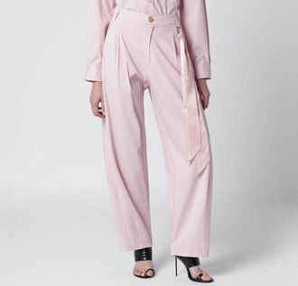 Darkpark Pink cotton trousers