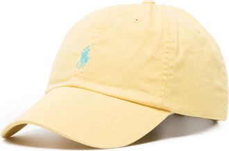 Polo Ralph Lauren Homme, Accessoires, Jaune, Taille: ONE Size Cotton Chino Ball Cap
