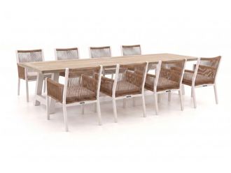Manifesto Furniture Manifesto Rivola/Bresimo 330cm dining tuinset 9-delig