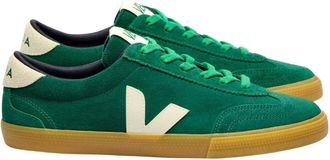 Veja Femme, Chaussures, Vert, Taille: 38 EU Volley Suede