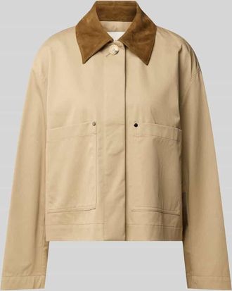 Joseph Funktionsjacke mit kontrastierendem Kragen Modell Aitna