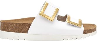 Scholl Damen Monterey 2 Straps Ad Sandale, weiß, 40 EU
