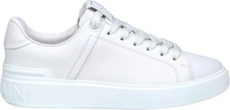 Balmain Low-Top Sneaker - B Court White Leather Sneakers - Gr. 36 (EU) - in Wei&szlig; - f&uuml;r Damen