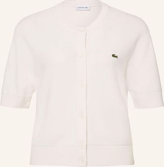 Lacoste Strickjacke weiss