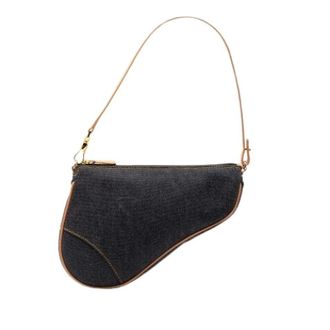 Dior Pre-owned Saddle Pochette - - Pre-owned - Damen - Blau - ONE SIZE