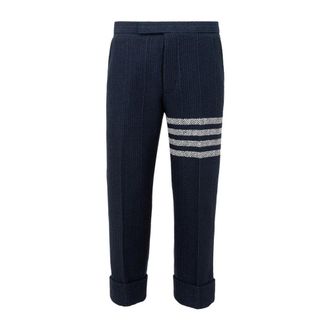 Thom Browne Acryl Hose - - Trousers - Herren - Blau - M