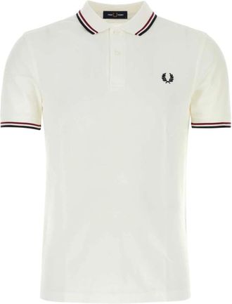 Fred Perry M3600 Shirt - - Tops - Herren - Wei&szlig; - L