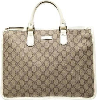 Gucci Sacoche Pre-owned - Femme - Pre-owned - Beige - Taille: ONE Size