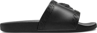 Just Cavalli Schwarze Flip-Flops und Slider - - Shoes - Herren - Schwarzk - 39 EU