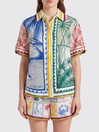 Farm Rio Chemise Femme couleur Blanc