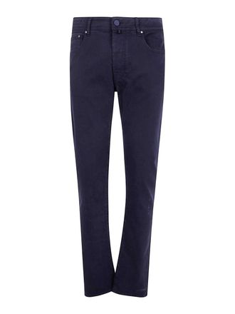 Jacob Cohen Pantalons D&eacute;contract&eacute;s - Bleu
