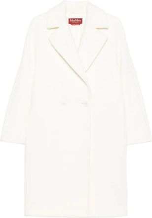 Max Mara manteau à boutonnière croisée - Blanc