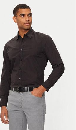 HUGO BOSS Hemd 50518304 Schwarz Regular Fit