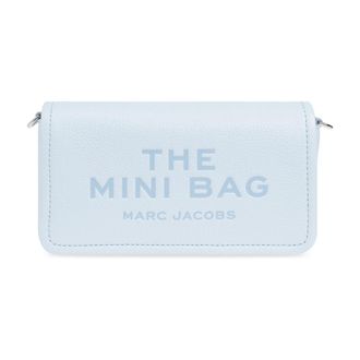 Marc Jacobs Femme, Sacs, Bleu, Taille: ONE Size Sac Bandoulière en Cuir The Mini Bag