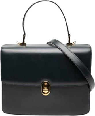 Gucci Sac bandouli&egrave;re vintage Pre-owned - Femme - Pre-owned - Bleu - Taille: ONE Size