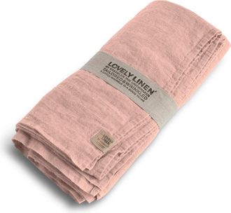 Kardelen Lovely Linen TCL0145F Lovely Tischdecke Litchi 145 x 300 cm (1 St&uuml;ck)