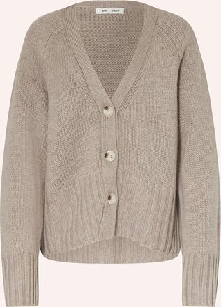 Soft Goat Soft Goat Strickjacke Aus Cashmere grau