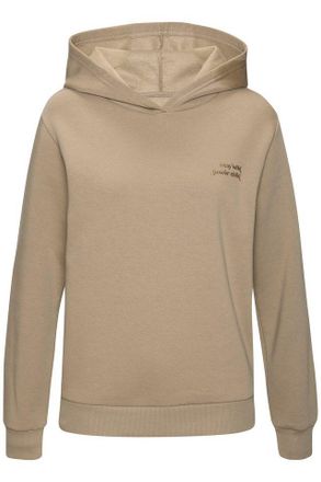 Lascana Kapuzenpullover mit gl&auml;nzendem Druck, Loungewear