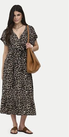 Only Kleid f&uuml;r den Alltag Zilla Adele 15357778 Dunkelbeige Regular Fit
