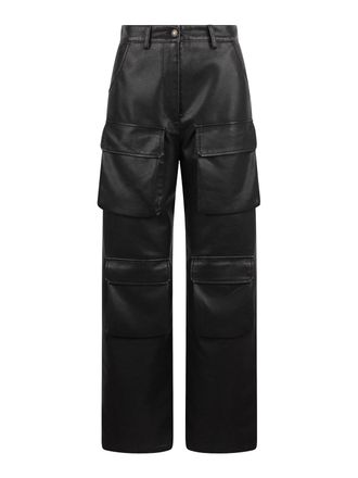 Msgm M. S.G. M. Pantalons Décontractés - Noir