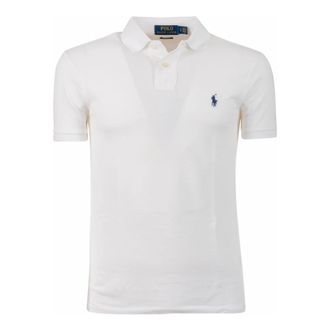 Ralph Lauren Polo Shirt - - Tops - Herren - Wei&szlig; - S