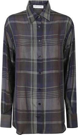 Frankie Shop Femme, Blouses et Chemises, Multicolore, Taille: 36 FR Peri Sheer Fluid Shirt