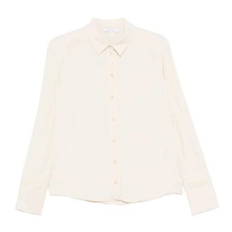 Patrizia Pepe Damen, Blusen & Hemden, Wei&szlig;, LGr&ouml;&szlig;e