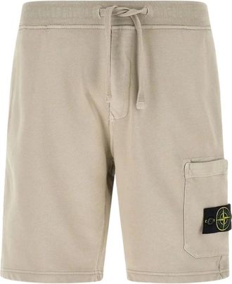 Stone Island Homme, Shorts, Gris, Taille: XL Shorts avec Logo