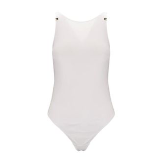 Elisabetta Franchi Body - Femme - Tops - Blanc - Taille: 44 FR