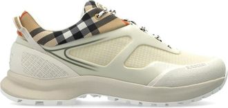 Burberry Homme, Chaussures, Beige, Taille: 43 1/2 EU Discover Low Top Baskets
