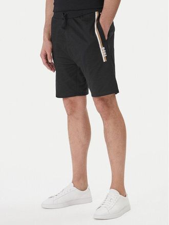HUGO BOSS Sportshorts Authentic 50554778 Schwarz Regular Fit