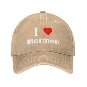 Generic Jaime Les Mormons Unisexe Hip-Hop Cap L&eacute;ger Casquette Trucker Confortable Chapeau pour Toutes Les Saisons Running Golf