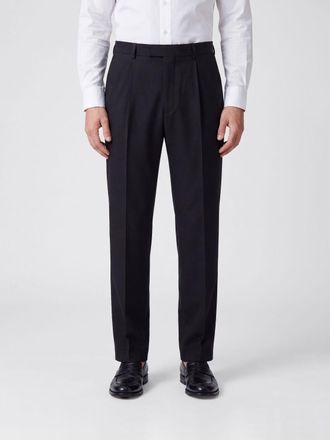 Jil Sander Pantalon de costume en laine et mohair coupe slim