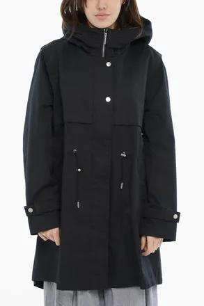 Woolrich Parka aus leichter Baumwolle mit Kapuze Woolrich