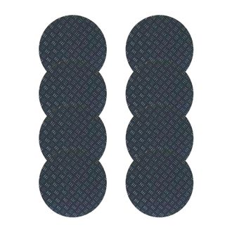 Generico Laufbandpolster, Laufbandpolster f&uuml;r Teppich, 8 x Bodenschutzmatte ohne Verrutschen - Anti-Vibration, doppelseitige Trainingsmaschinenpolsterung, Matt