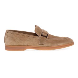 Fabi Wildleder-Mokassin mit Steigb&uuml;gel - - Shoes - Herren - Braun - 42 1/2 EU
