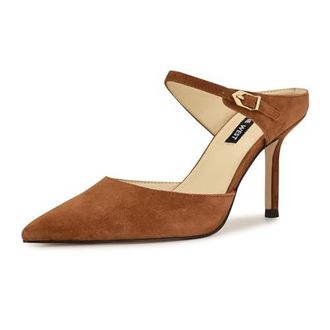 Nine West Femme Danela Escarpins, Su&egrave;de Cognac 120, 42 EU